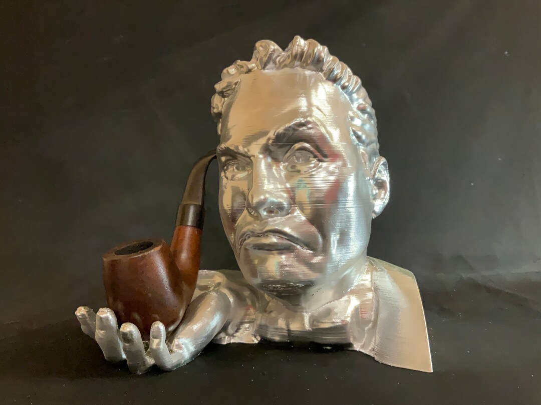 Elon Musk Inspired Silver Pipe Holder Space Age Smoker's Stand - Etsy