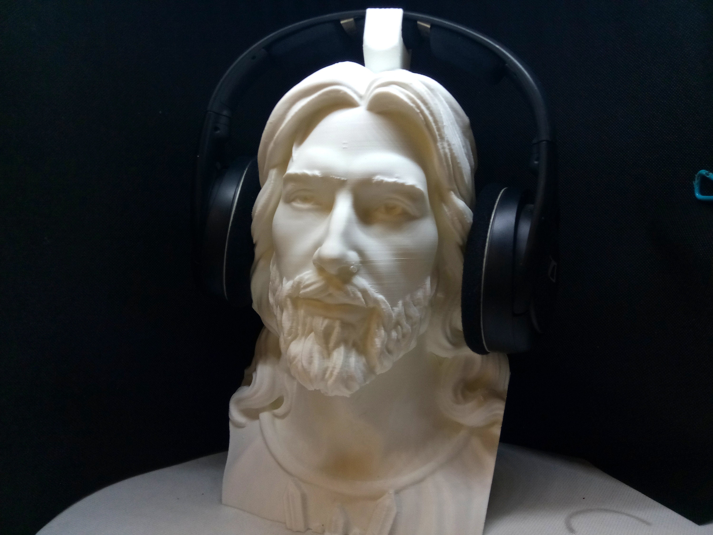Jesus Christ Headphone Stand! Headset Hanger Rack, Son of God, Prince ...