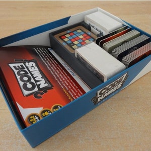 Fits In-box Codenames Game Organizer. Card/tile Storage - Etsy