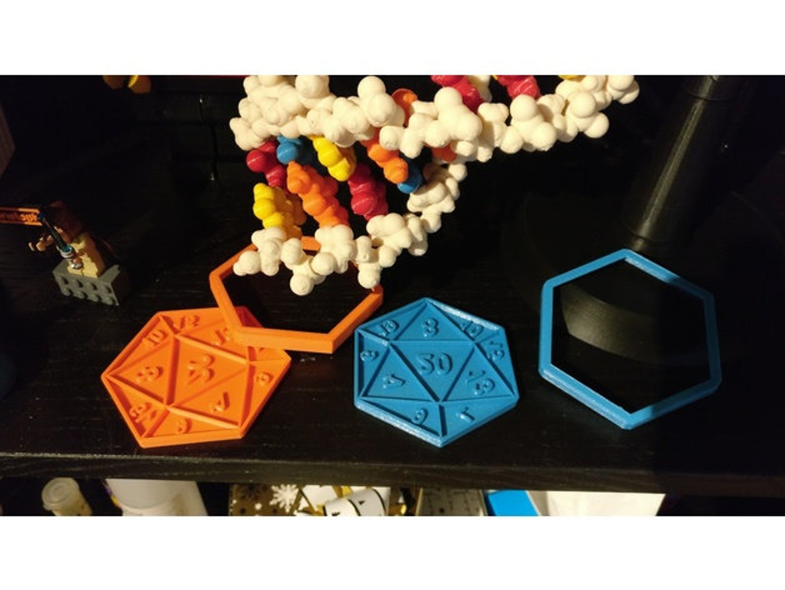 Super Cool D20 Cookie Cutter, A La Dungeons and Dragons! Hexagonal ...