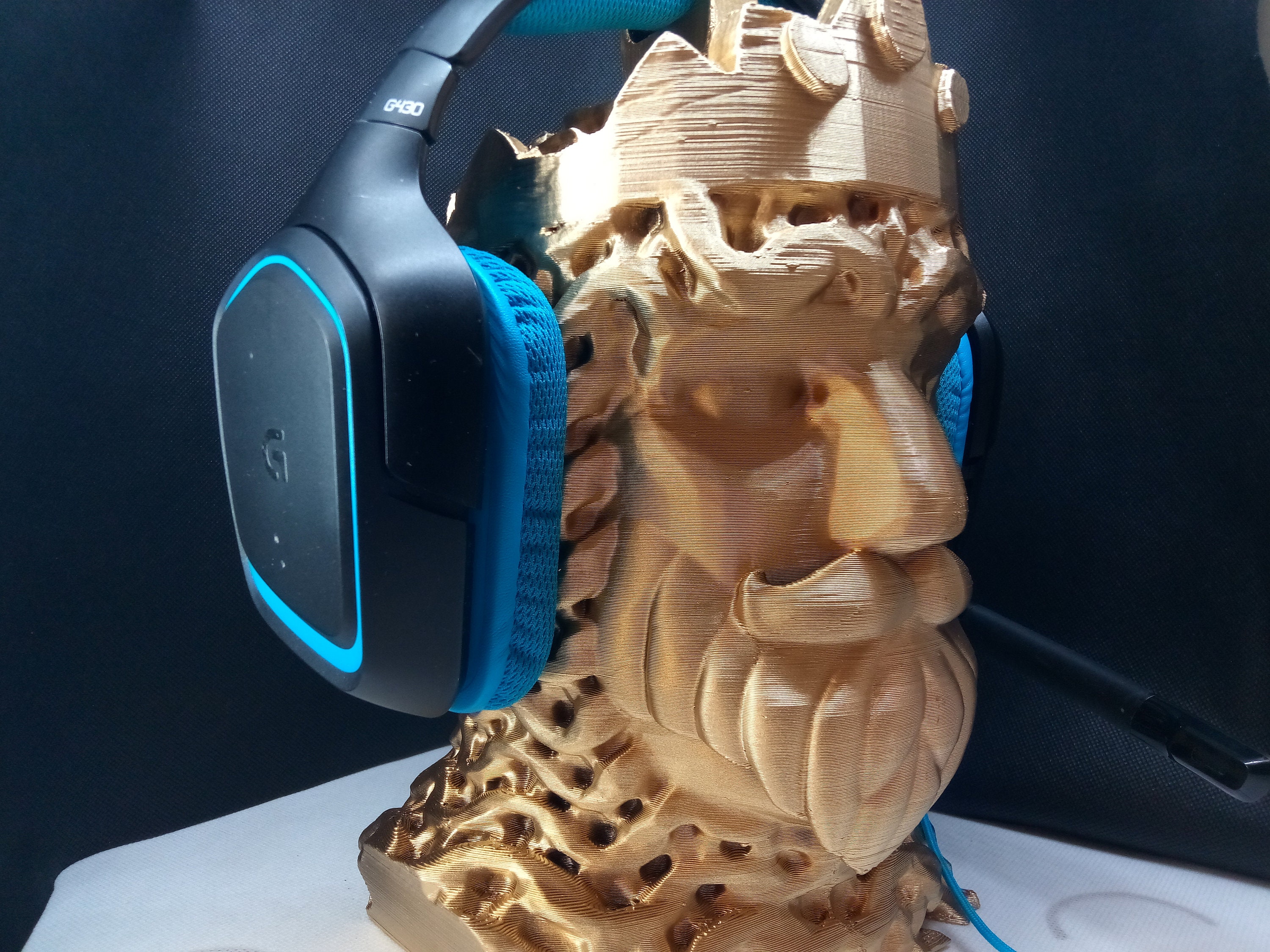 Medieval King Headphone Stand Feudal Monarch Headset Hanger | Etsy