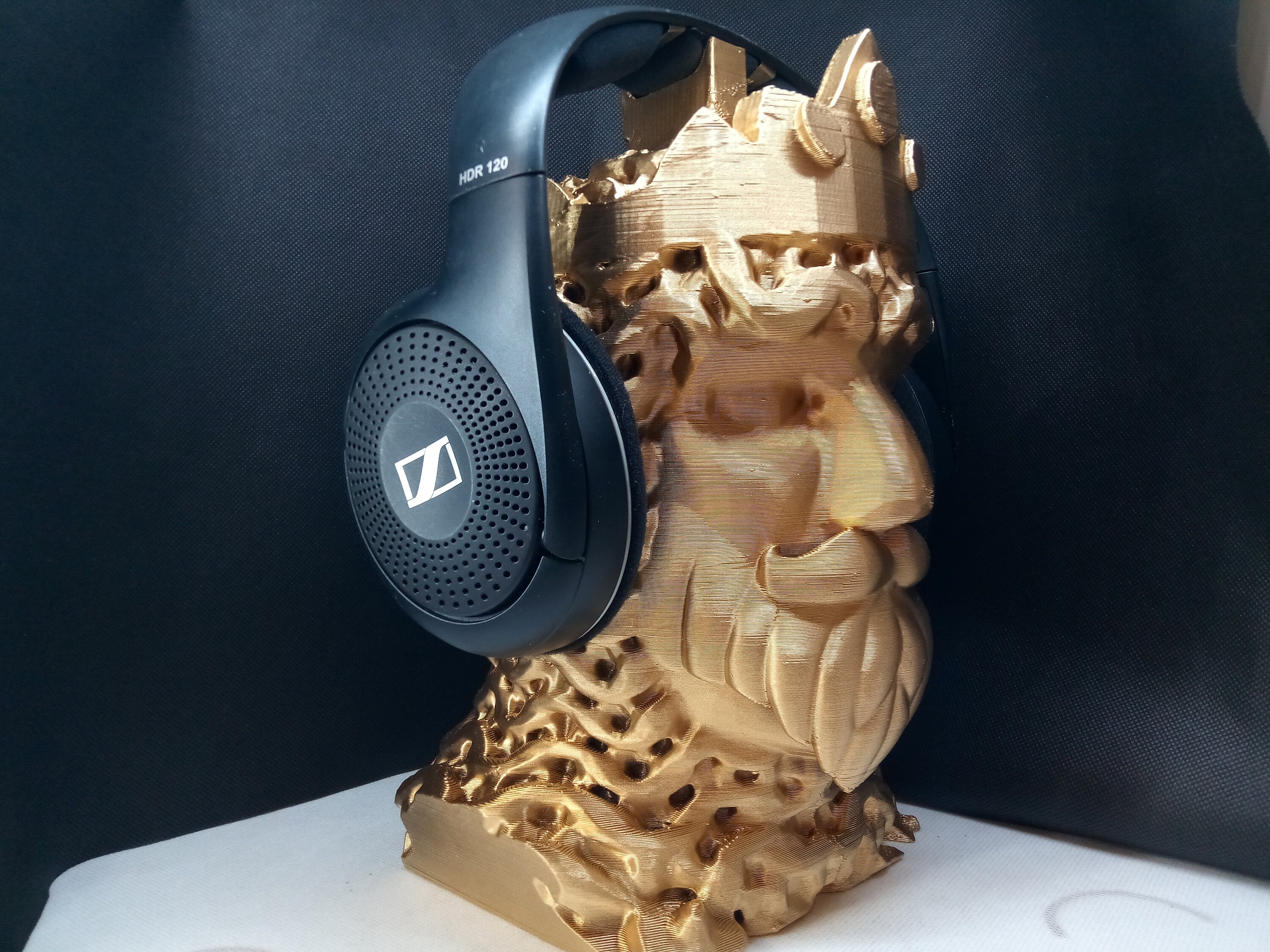 Medieval King Headphone Stand Feudal Monarch Headset Hanger | Etsy