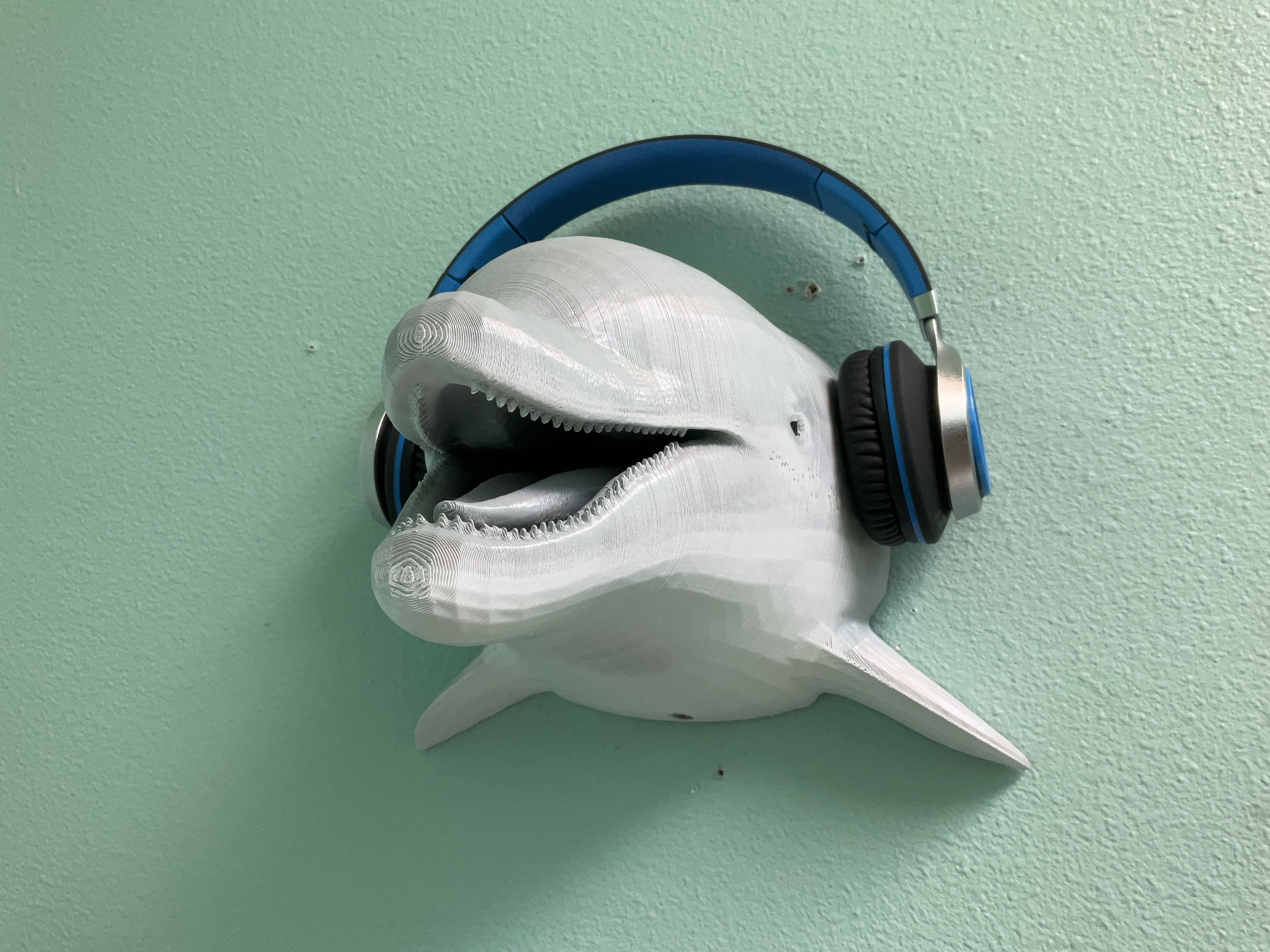 Bottlenose Dolphin Headphone Wall Hanger! Hanger Stand Like Humpback ...