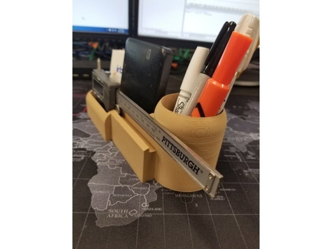 Desk Organizer Holds Digital Calipers Storage Holder | Etsy