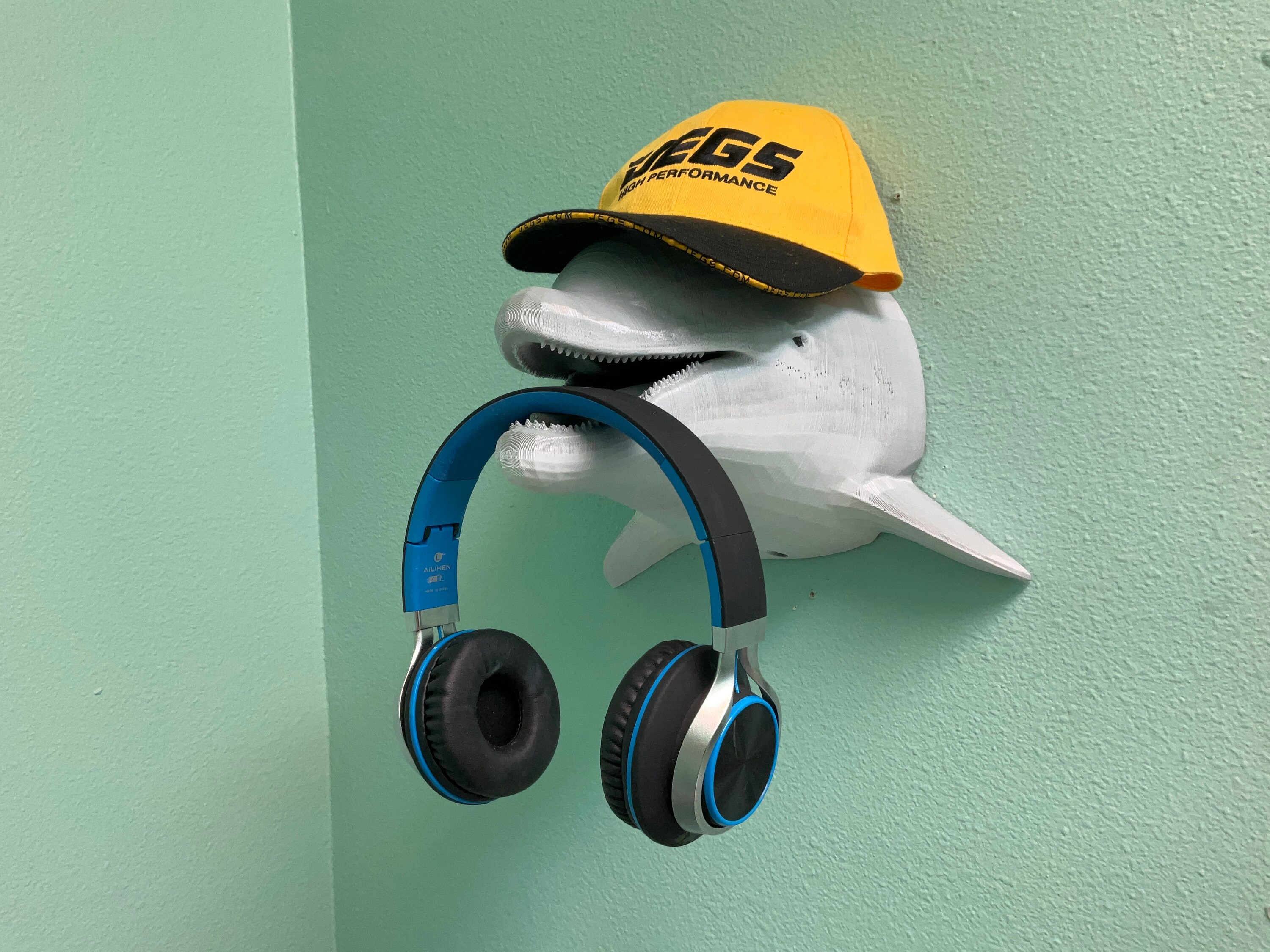 Bottlenose Dolphin Headphone Wall Hanger! Hanger Stand Like Humpback ...