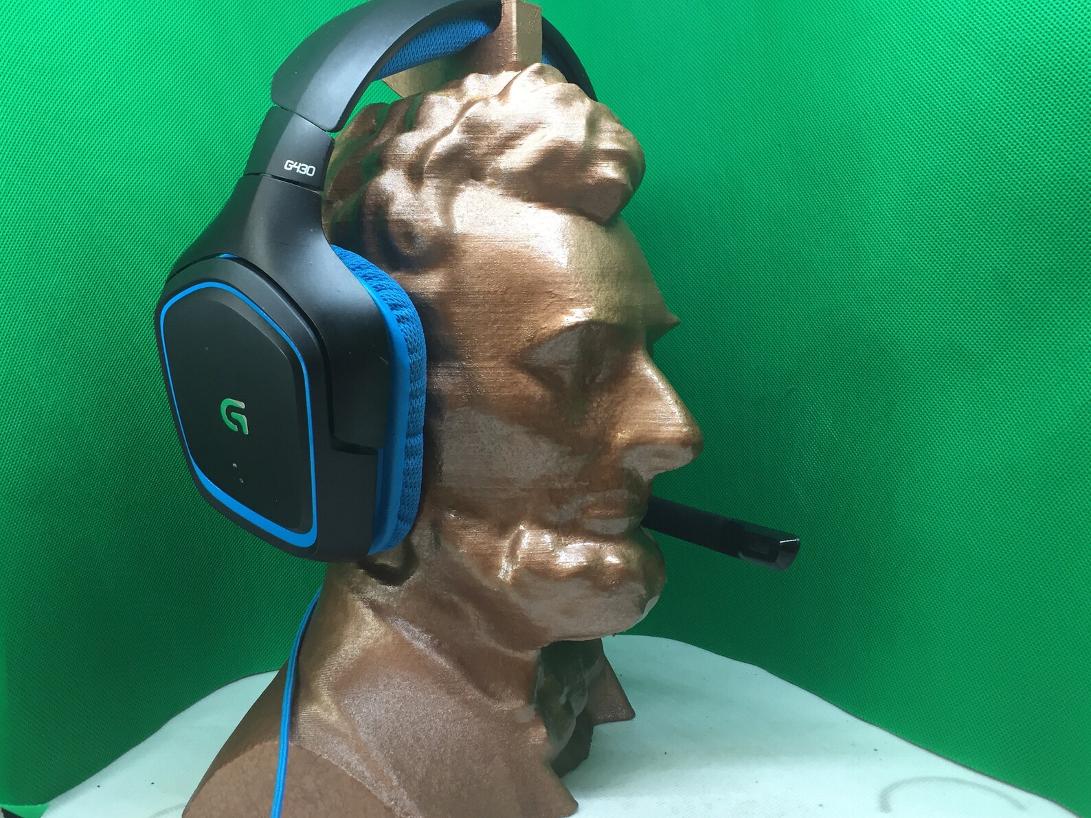 Abraham Lincoln Headphone Stand American President Headset - Etsy