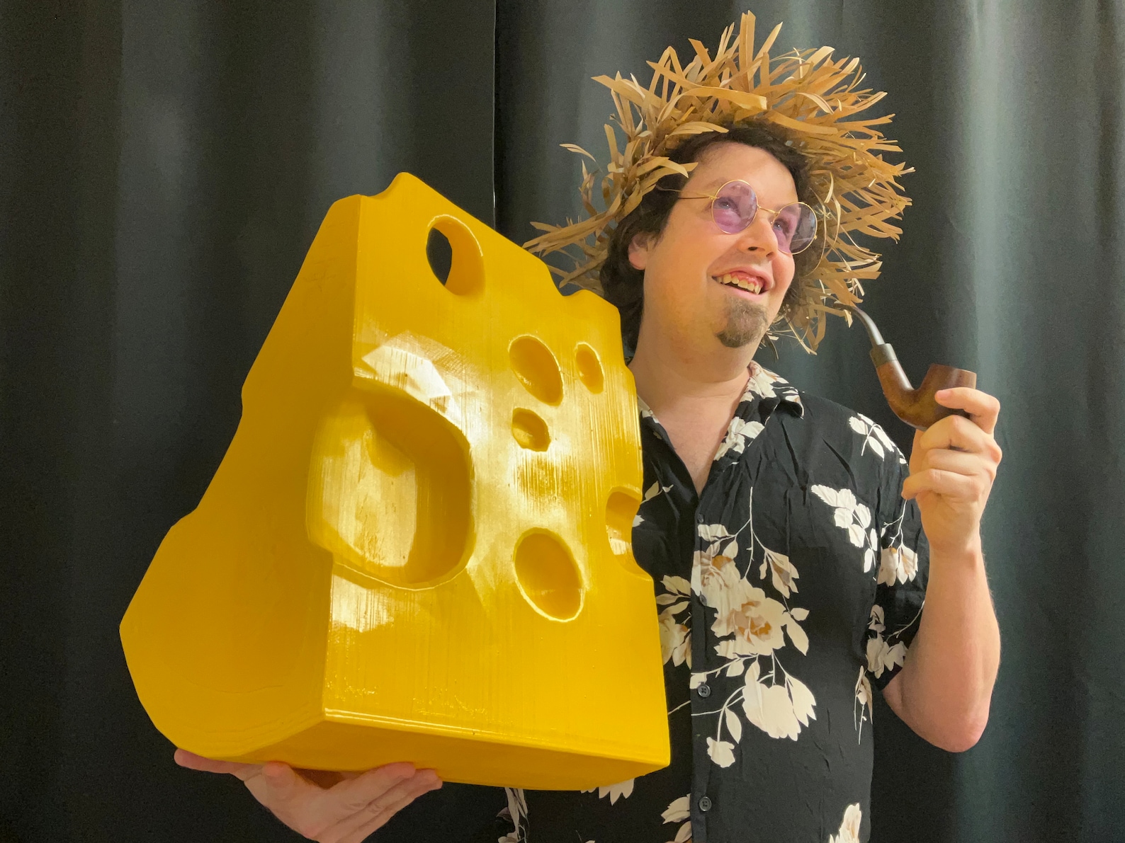 The big Cheese A Giant Piece of Cheese. It's Literally a Huge Wedge of ...