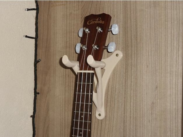 Elegant Ukulele Wall Mount. Display Any Soprano Uke Upright | Etsy