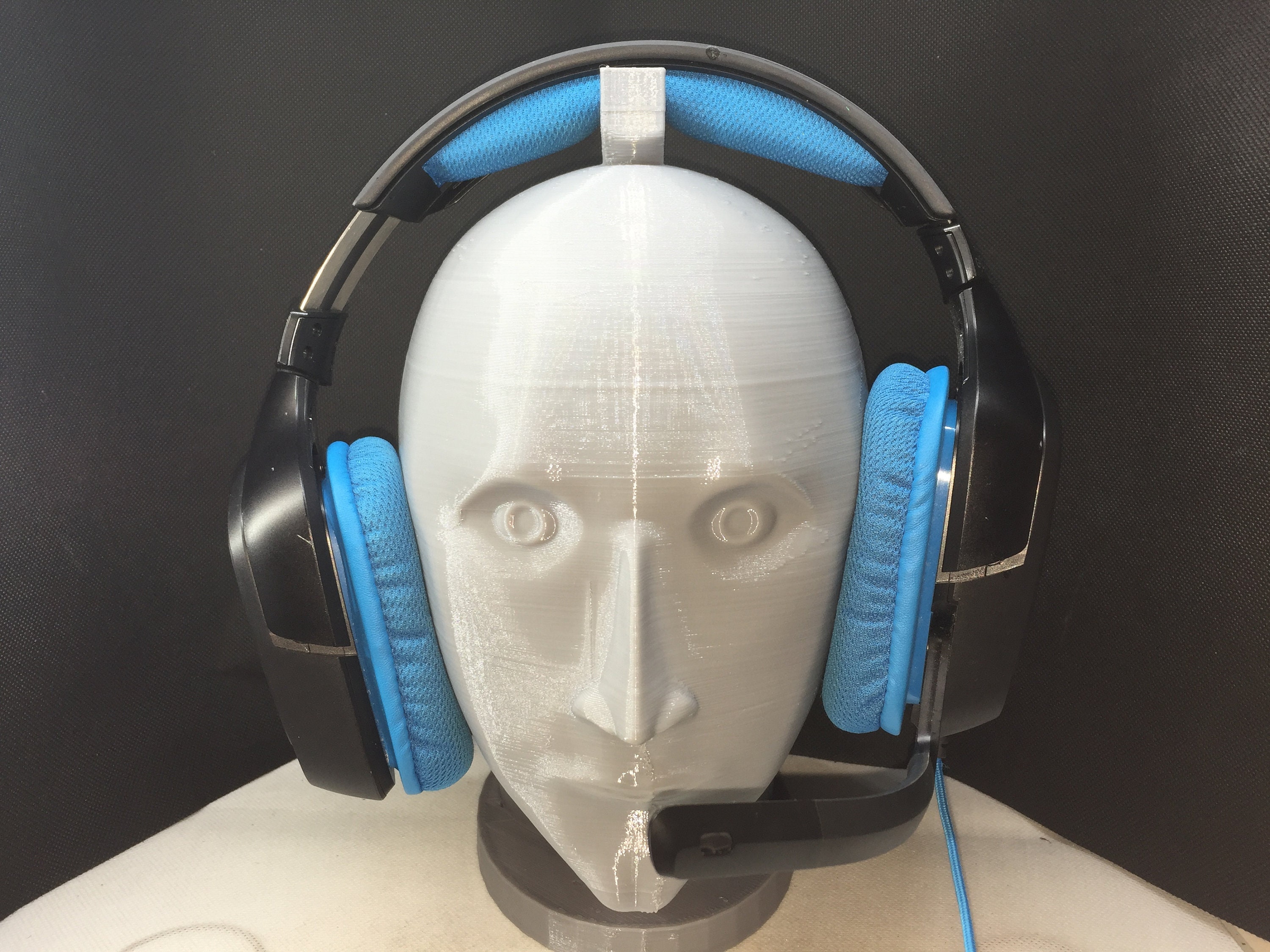 Meme Man Headphone Stand Headset Hanger Rack Surreal Memes | Etsy