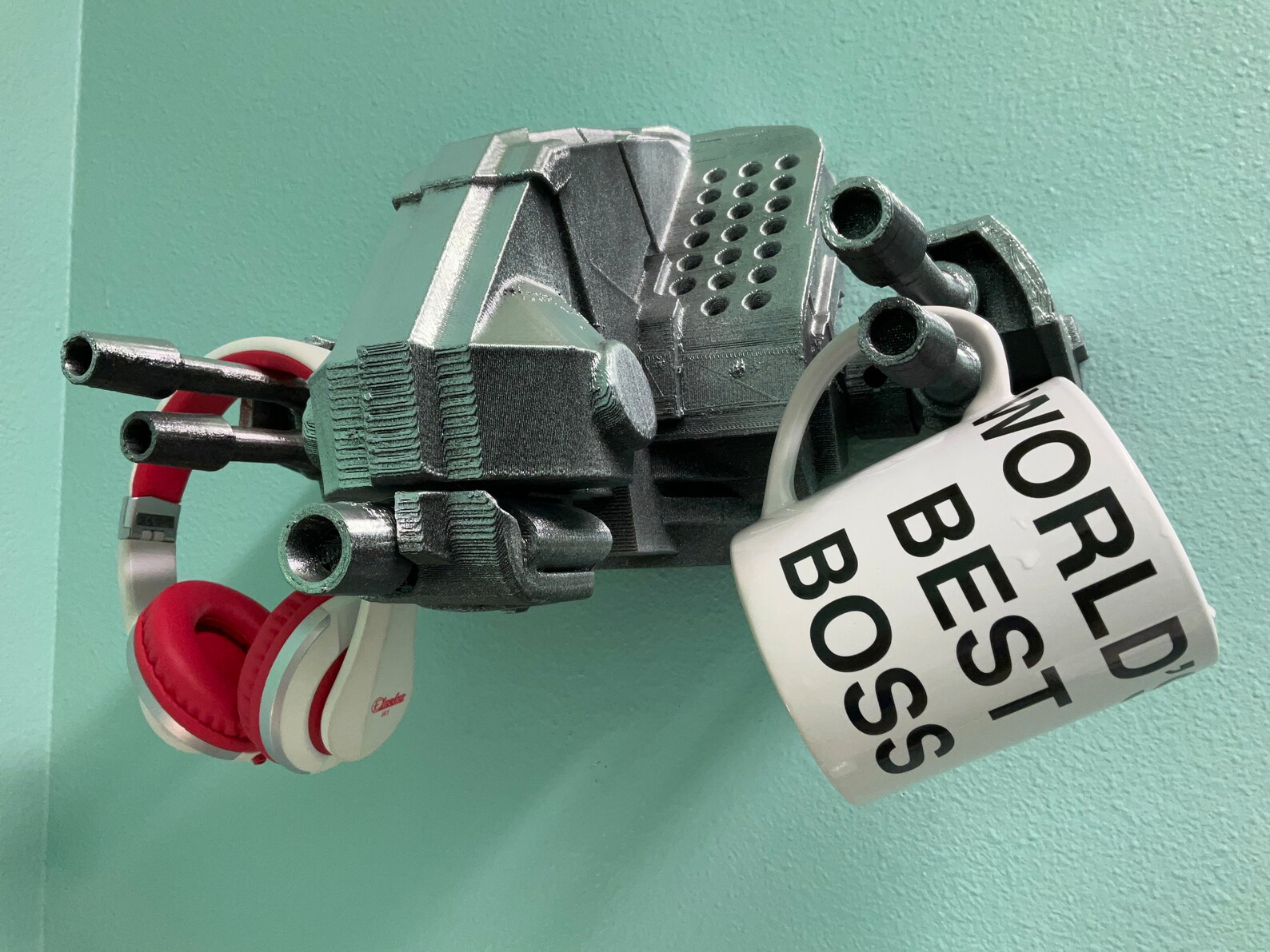 Mech Wall Hanger Vulture Mecha Robot Headphone Stand Like Mad - Etsy