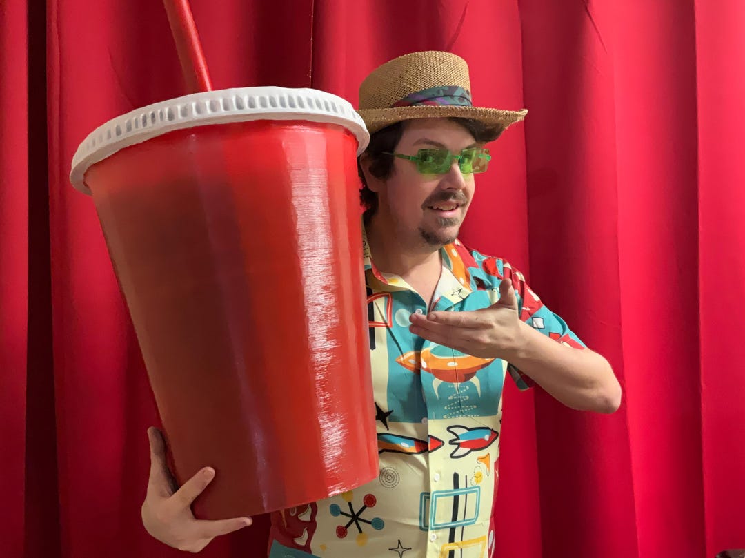 Custom Giant Fountain Drink Cup Prop – Perfect for Restaurants, Food ...