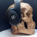 Geometric Skull Headphone Stand Headset Holder Rack Shiny - Etsy