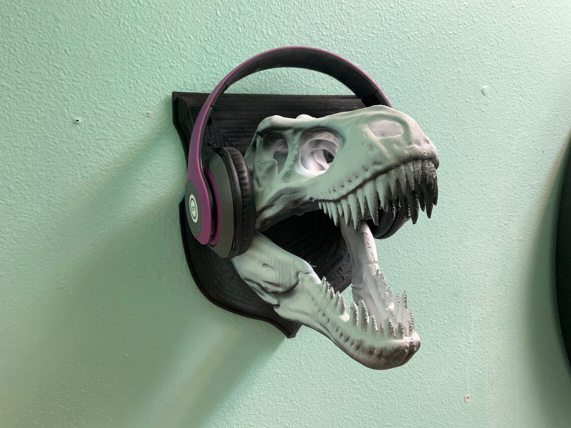 T-rex Skull Wall Hanger Tyrannosaur Dinosaur Stand Like - Etsy