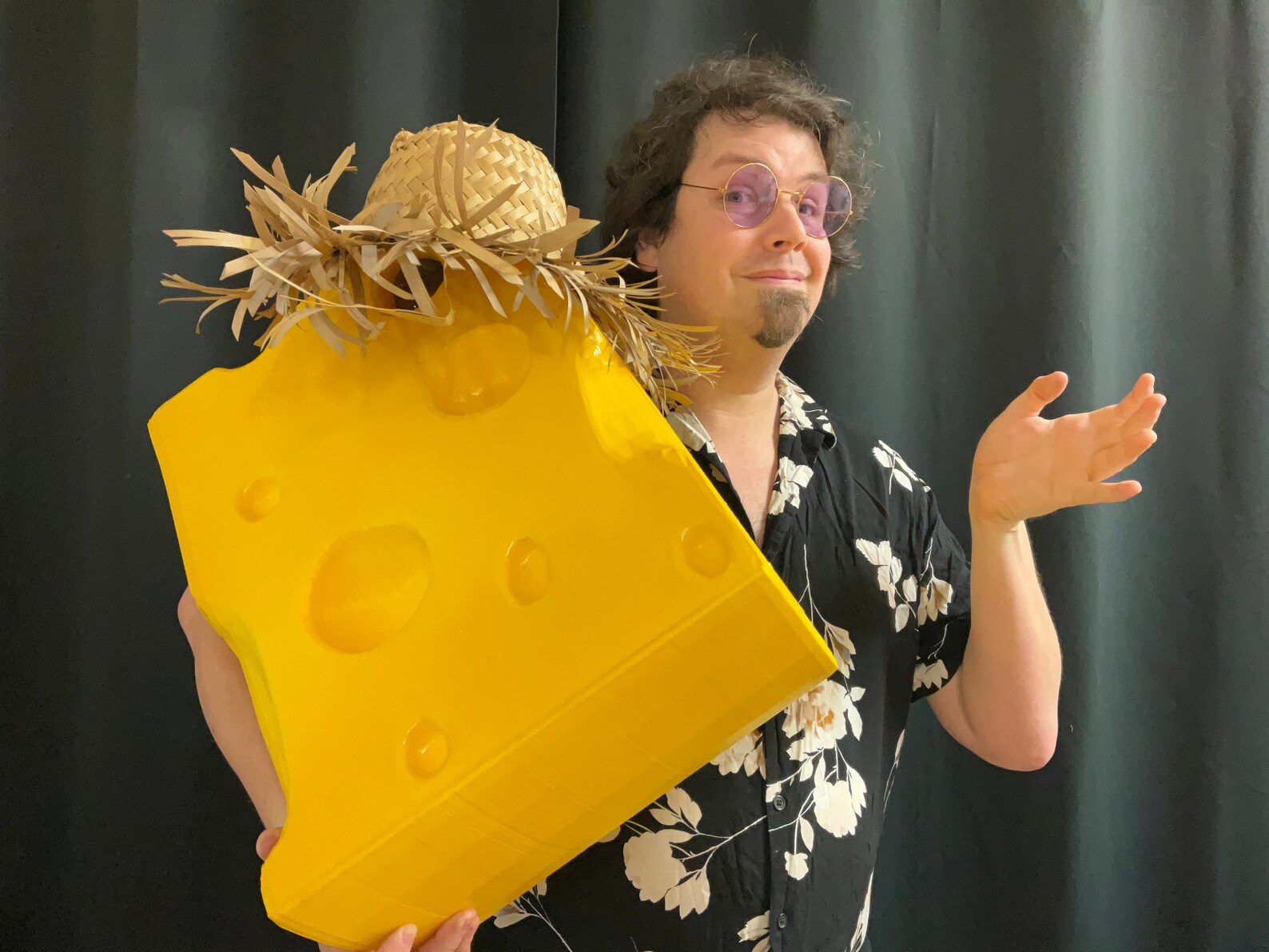 The big Cheese A Giant Piece of Cheese. It's Literally a Huge Wedge of ...