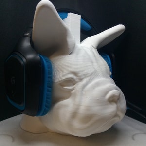 French Bulldog-inspired Headphone Stand - Chic Desk Organizer for ...