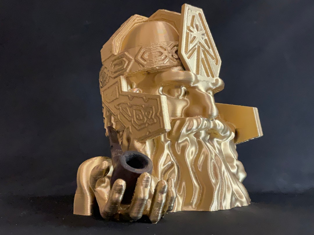 Lord of Rings Gimli Gold Pipe Holder - Epic Smoker's Companion - Etsy