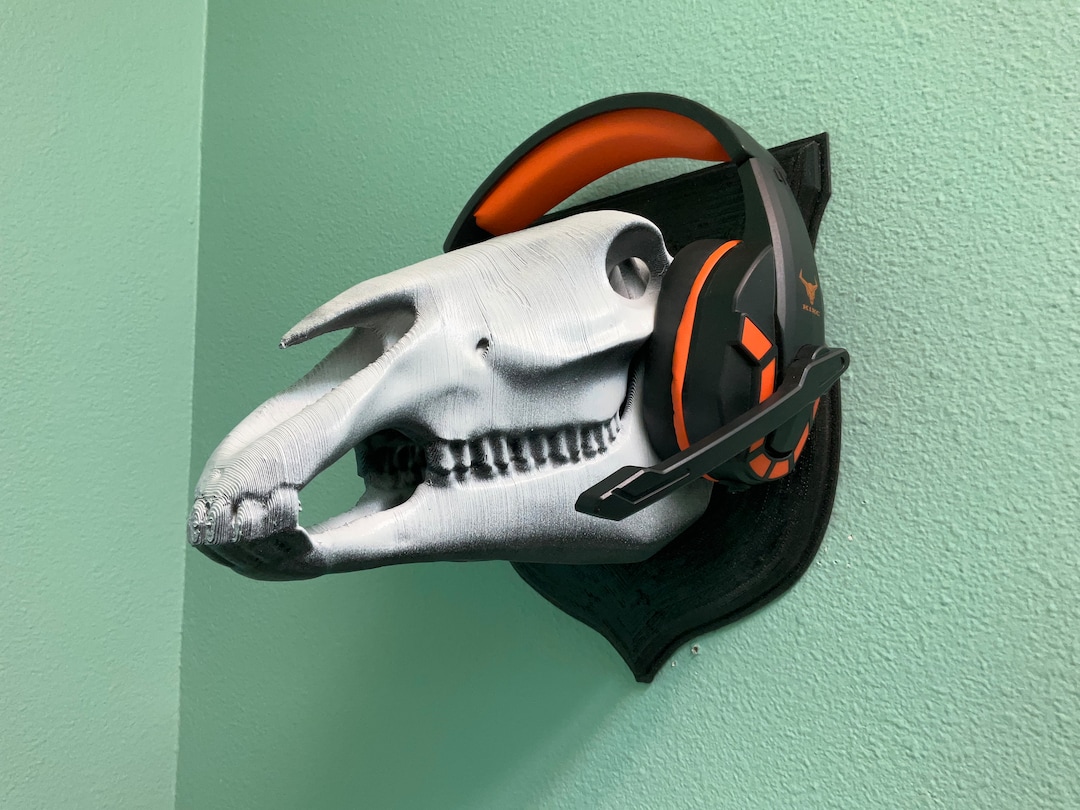 Unique Horse Skull Wall Mount - Headphone Holder, Hat Rack, Quirky ...