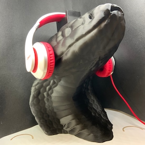 Cobra Snake Headphone Stand! Reptile Hanger, Like Lizard/turtle/viper ...
