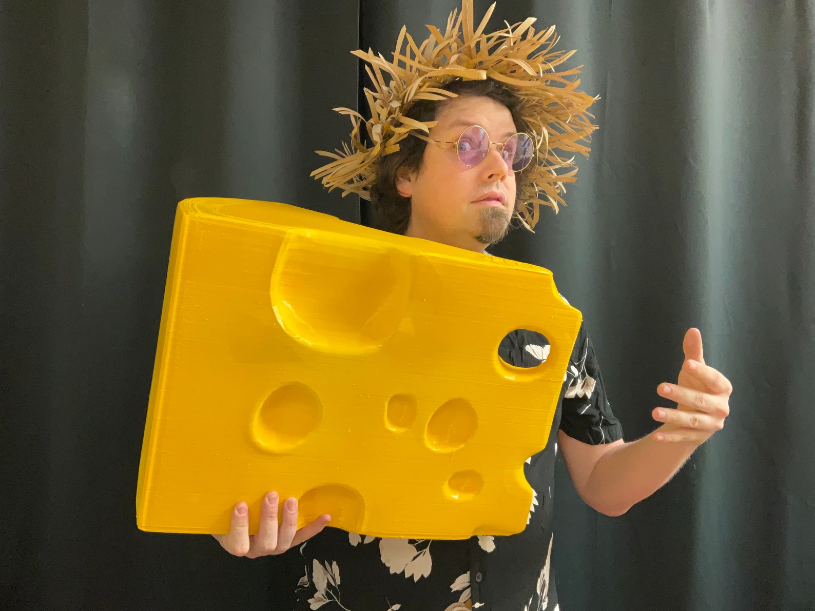 The big Cheese A Giant Piece of Cheese. It's Literally a Huge Wedge of ...