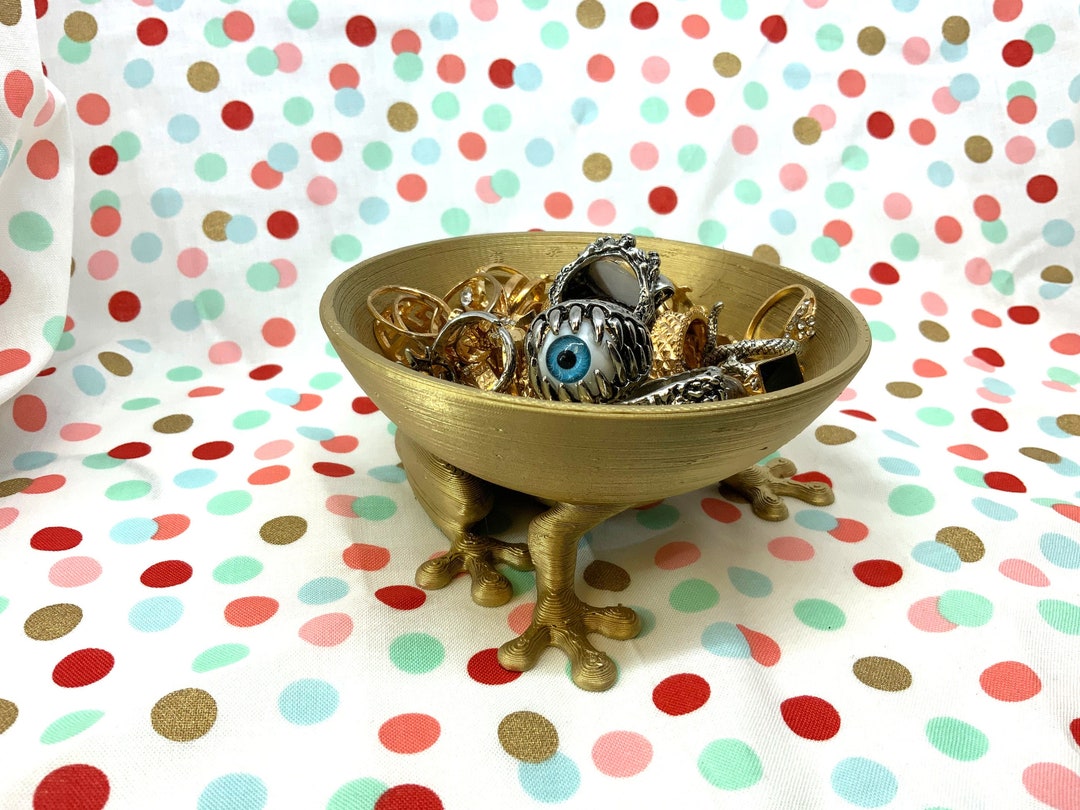 Frog Trinket Dish! Little Froggy Bowl for Jewelry, Storage, Wedding ...