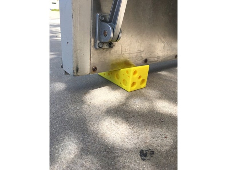 The Ultimate Cheese Doorstop! as Gouda Door Stop as You'll Find. Funny ...