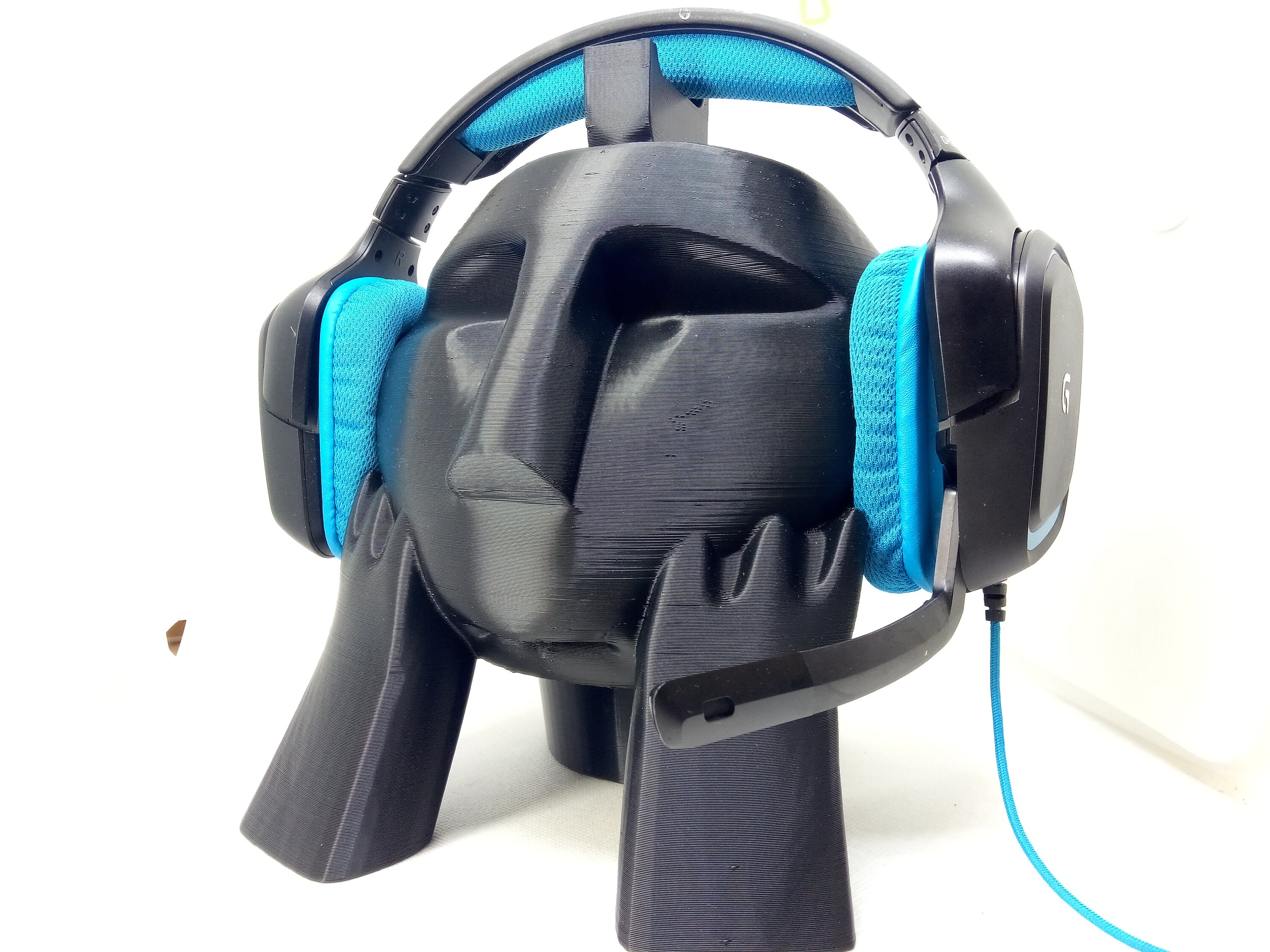 Hamangia Thinker Headphone Stand! Neolithic Artifact Headset Hanger ...
