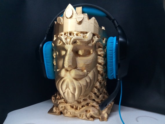 Medieval King Headphone Stand Feudal Monarch Headset Hanger - Etsy