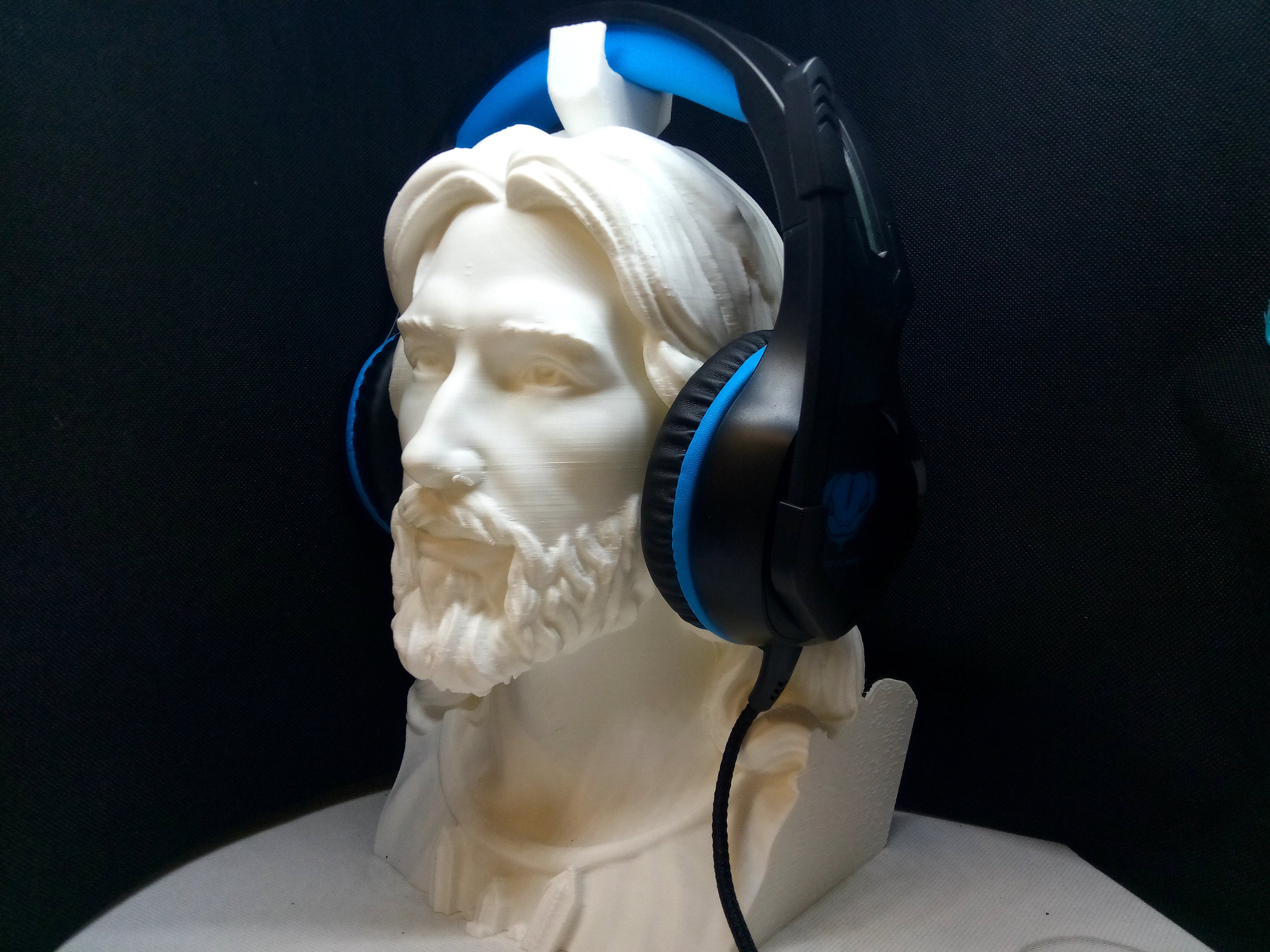 Jesus Christ Headphone Stand! Headset Hanger Rack, Son of God, Prince ...