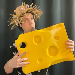 The "big Cheese!" A Giant Piece of Cheese. It's Literally a Huge Wedge ...