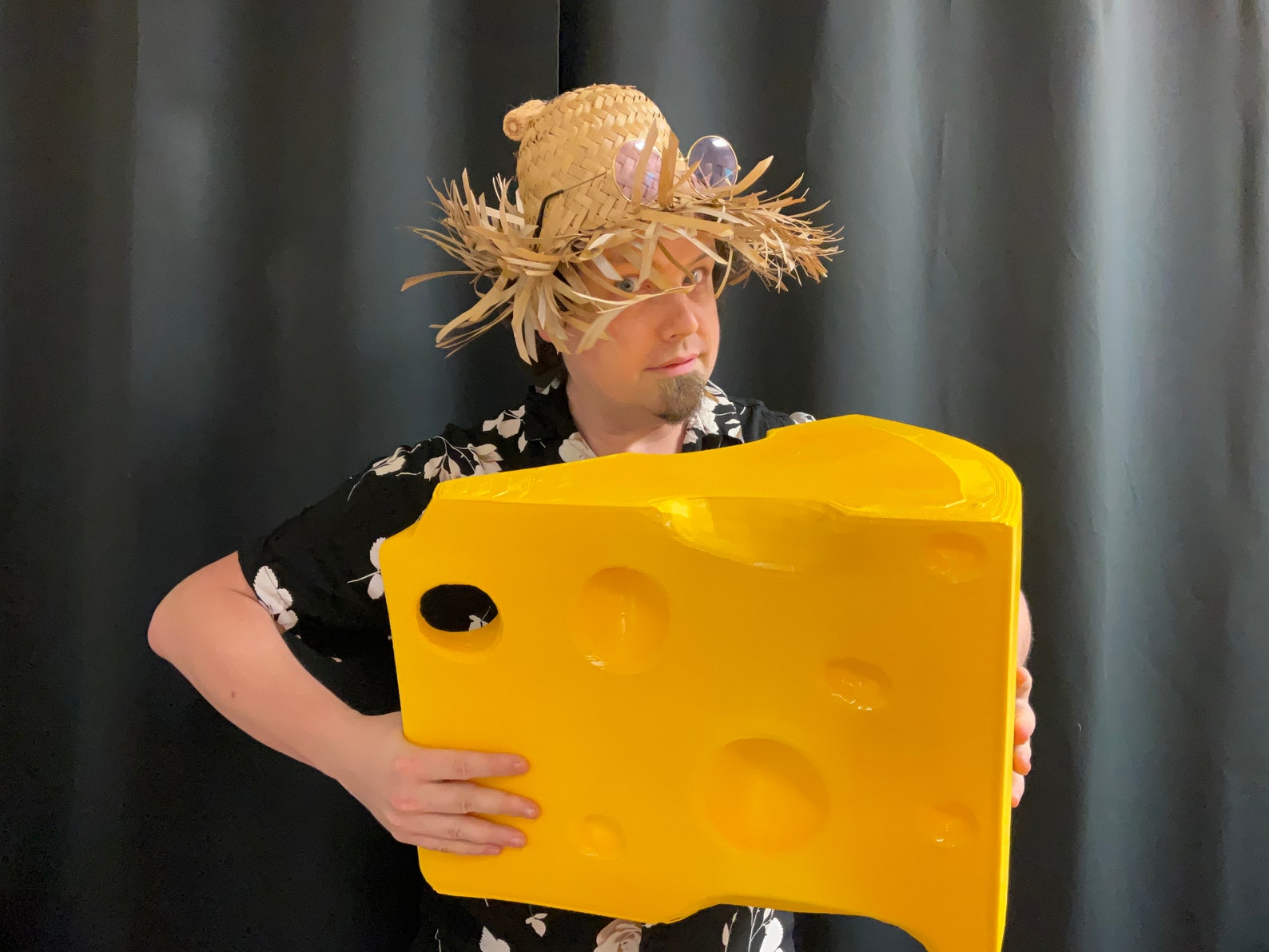 The big Cheese A Giant Piece of Cheese. It's Literally a Huge Wedge of ...