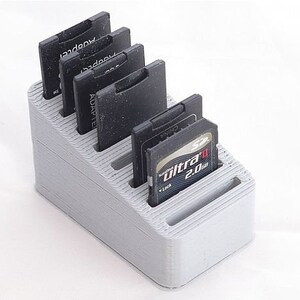 Cool Little 8-SD Card Holder Available in Your Choice of Color. - Etsy