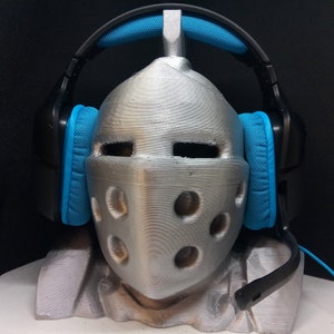 Medieval Knight Headphone Stand! Headset Holder Rack, Feudal Joust ...