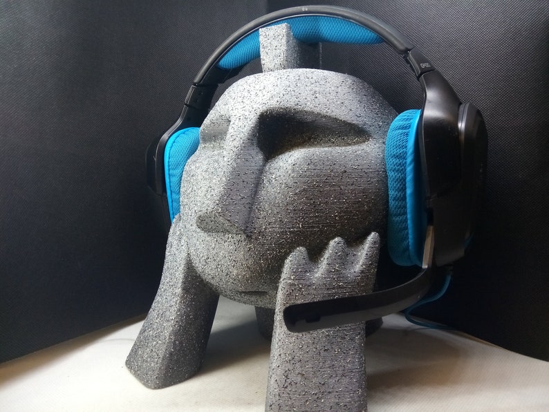 Hamangia Thinker Headphone Stand! Neolithic Artifact Headset Hanger ...