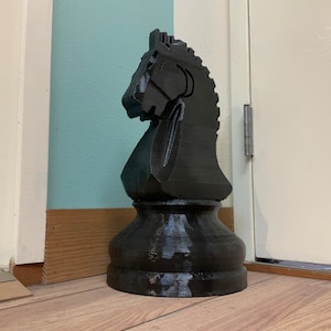 Giant Knight Chess Piece - Bobby Fischer's Dubrovnik Set-inspired ...