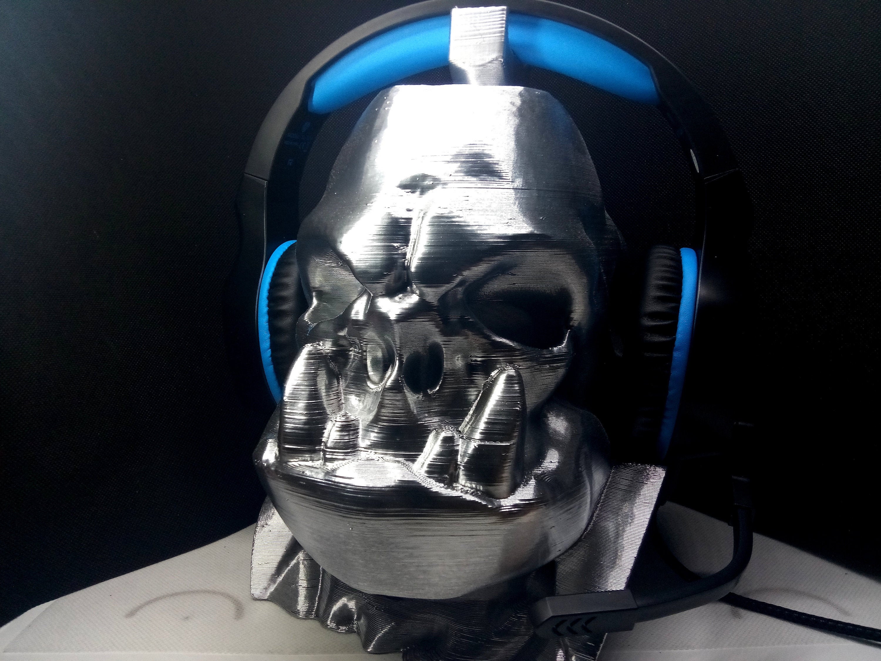Orc Skull Headphone Stand Headset Hanger Rack Uruk Hai-ork - Etsy Canada