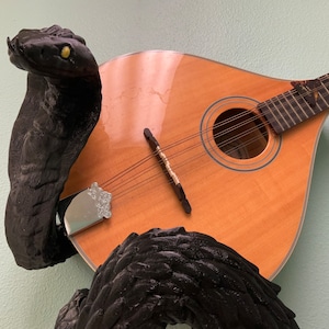 Guitar SNAKE! Horizontal/sideways Guitar Wall Mount Hanger! Holder ...