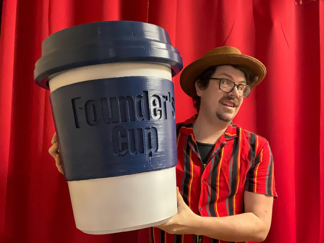 Custom Giant Coffee Cup Prop - Personalized Coffee Shop Decor, Latte ...