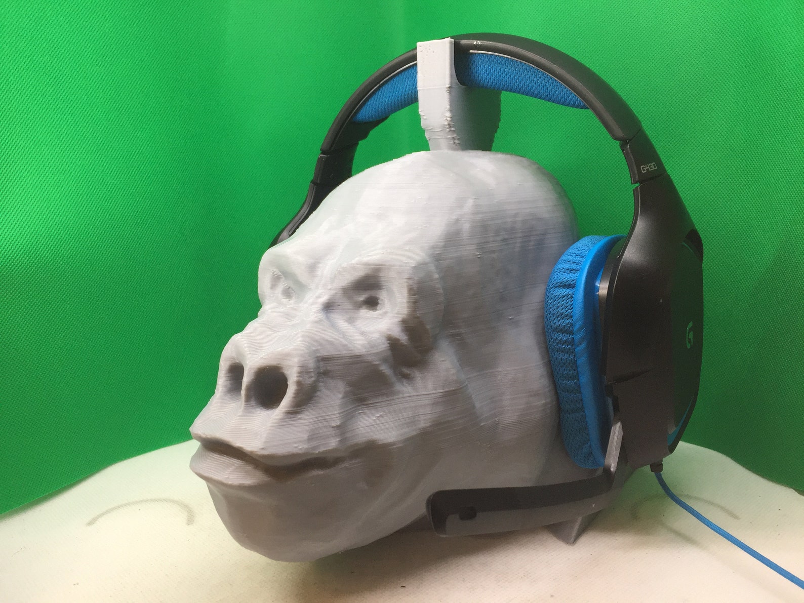 Fun Gorilla Headphone Stand Headset Hanger Rack Like Monkey | Etsy