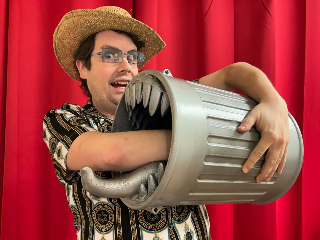 D&D Mimic Trash Can - Fantasy-inspired Waste Bin - Etsy