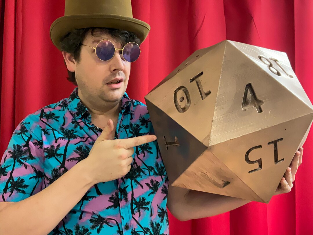 Massive Bronze D20 Dice - Largest on the Internet | Epic Tabletop Game ...