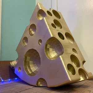 Giant Golden Cheese Decor | Massive Cheesy Home Accent | Unique Party ...