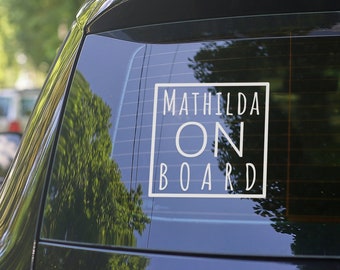 Motorhome Name Decal - Etsy