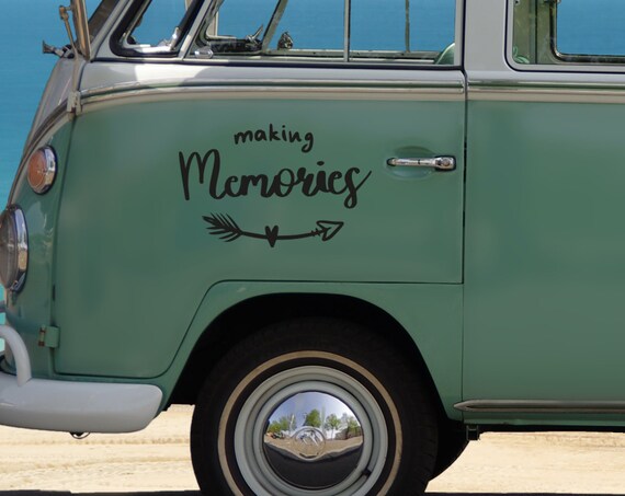 Car Sticker Making Memories Sticker Car Motorhome Sticker - Etsy