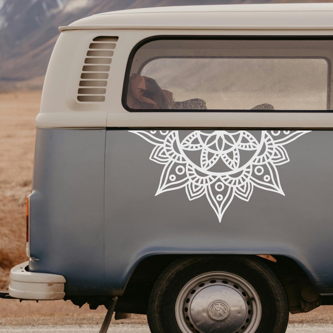 Mandala Car Sticker Decal Car Motorhome Camper Caravan Motorhome ...