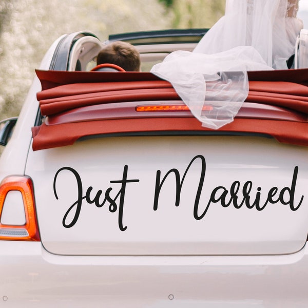 Buy Wedding Car Sticker Online In India - Etsy India