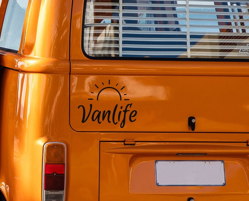 Campervan Stickers for Van Life – Large Car Stickers for Campers & Vans ...