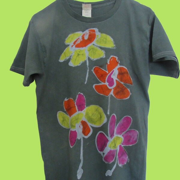 Batik Tshirt - Etsy
