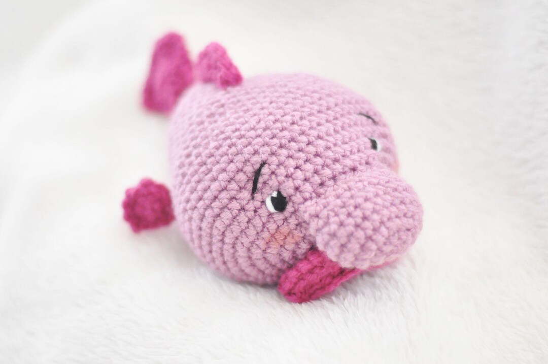 Crochet Pattern Bodo Blobfish suitable for Beginners - Etsy