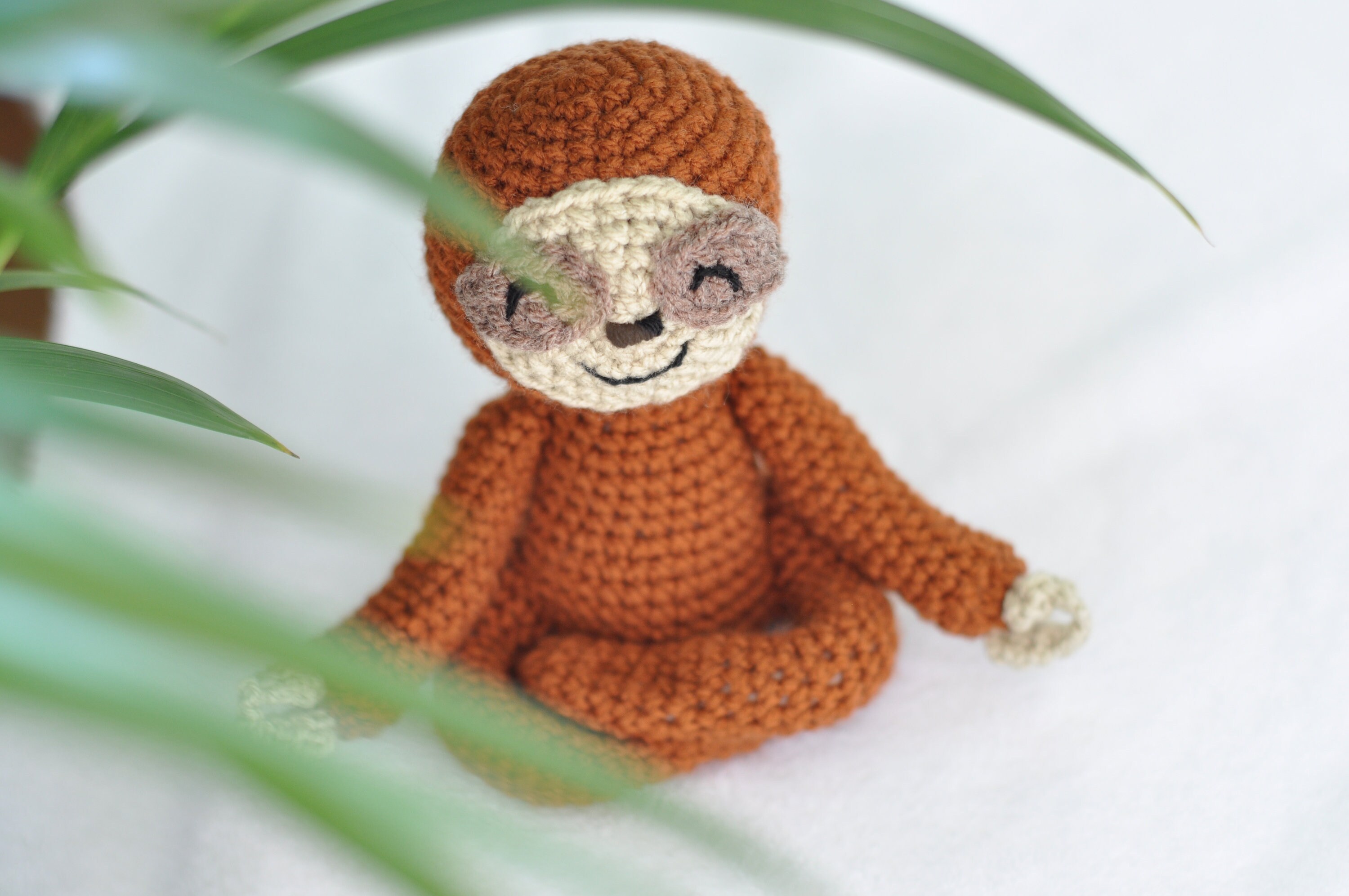 Crochet Pattern Yoga Sloth, Meditation suitable for Beginners - Etsy
