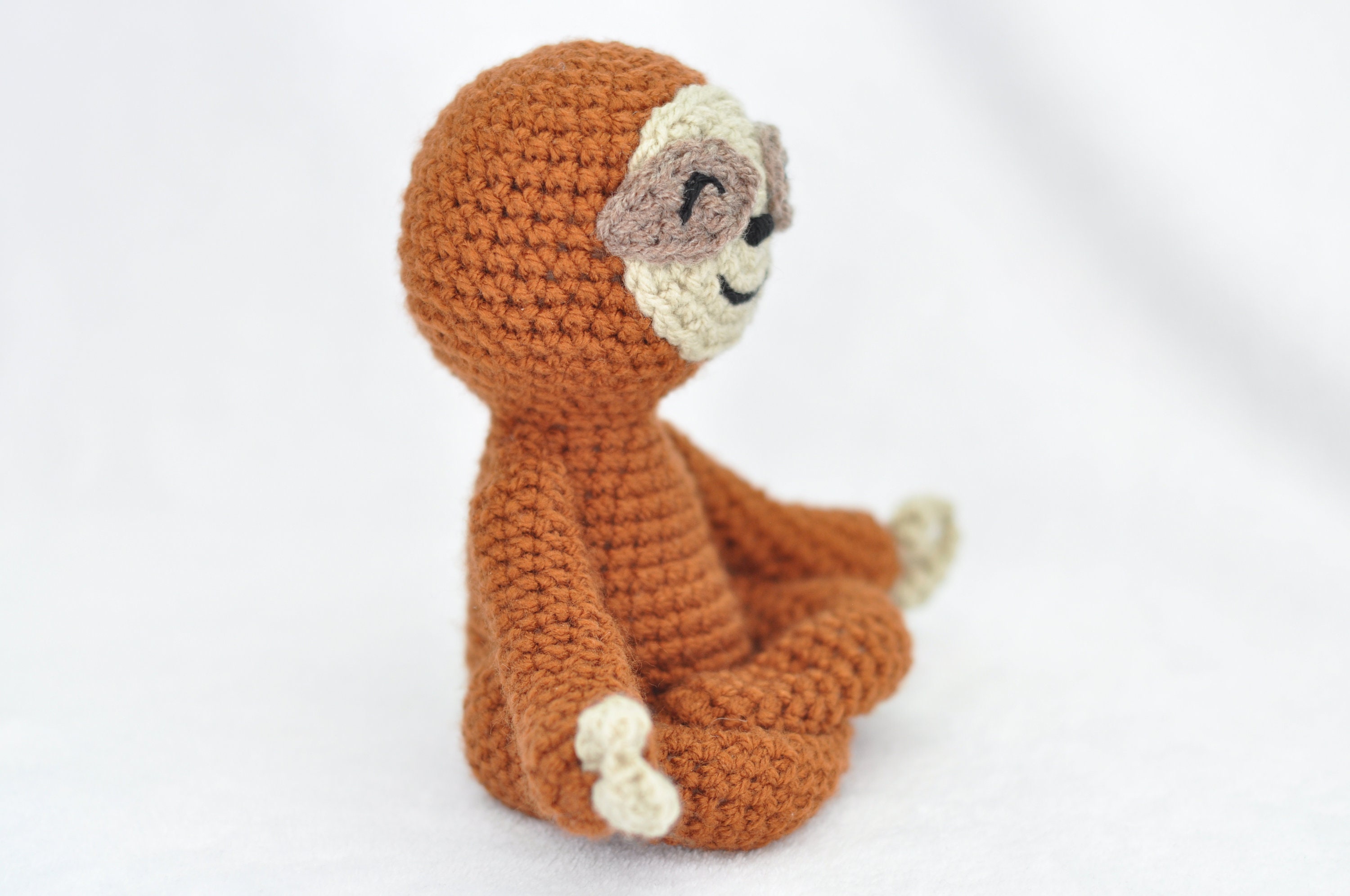 Crochet Pattern Yoga Sloth, Meditation suitable for Beginners - Etsy